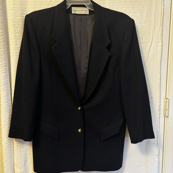 Evan Picone | Jackets & Coats | Evan Picone Blazer Jacket Vintage Women ...